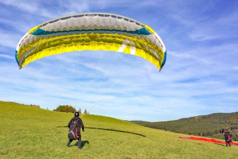 Gleitschirm-Grundkurs Sauerland mit Papillon in Elpe